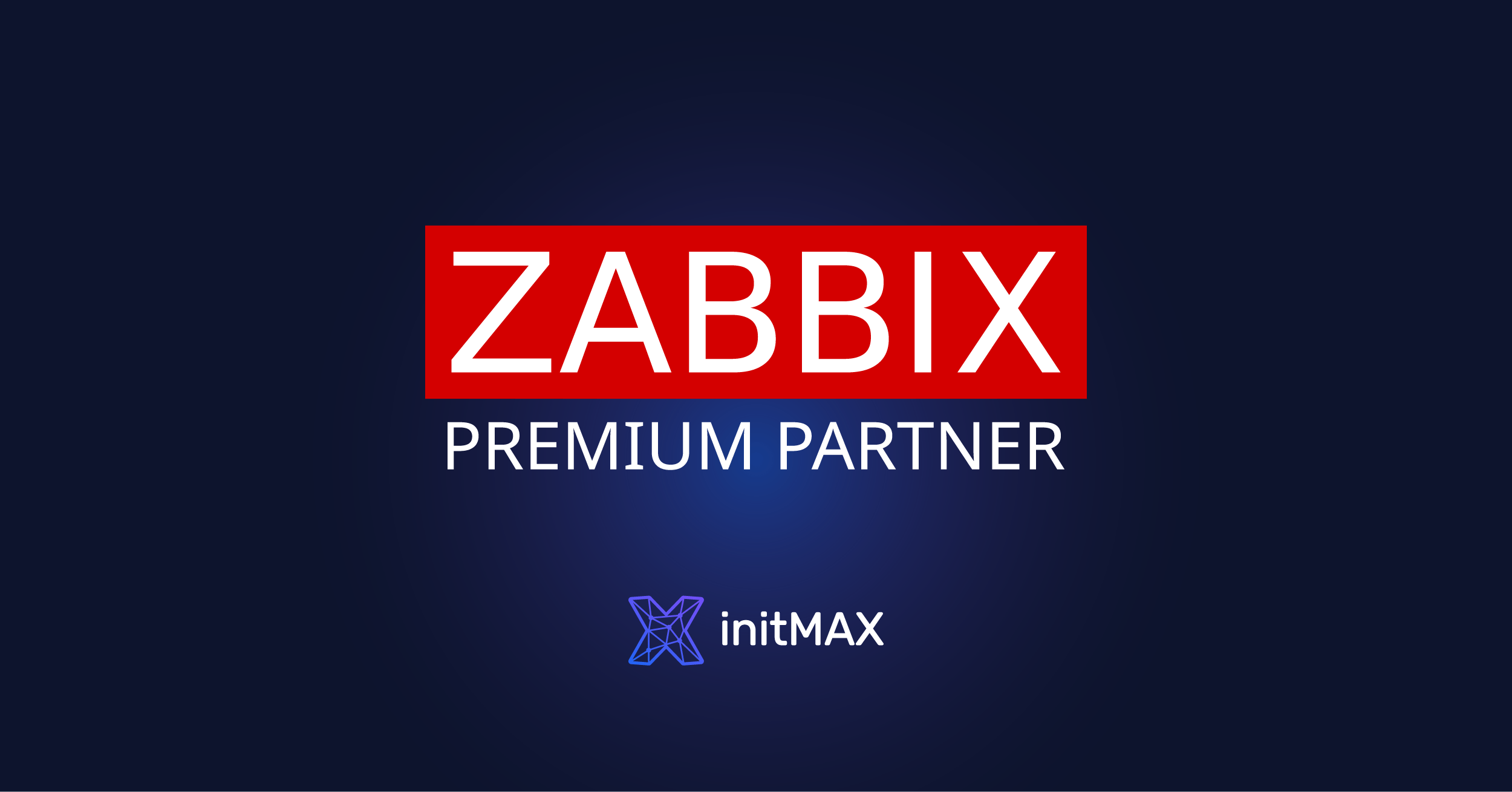 We are a Zabbix Premium Partner - initMAX s.r.o.
