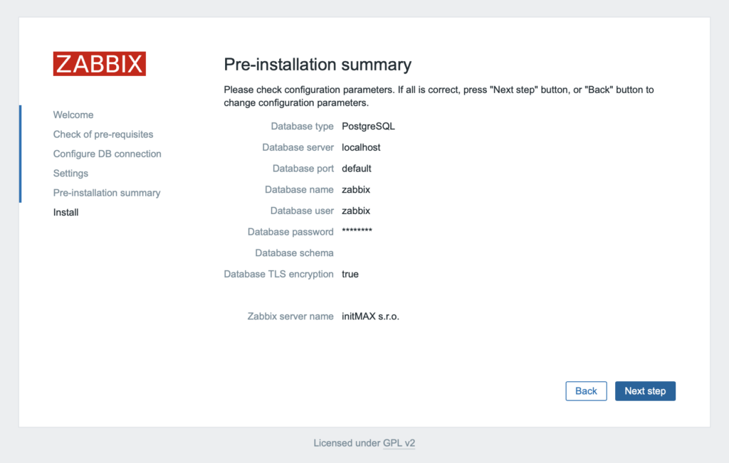 Zabbix 6.0 - instructions for installation in 5 minutes - initMAX s.r.o.