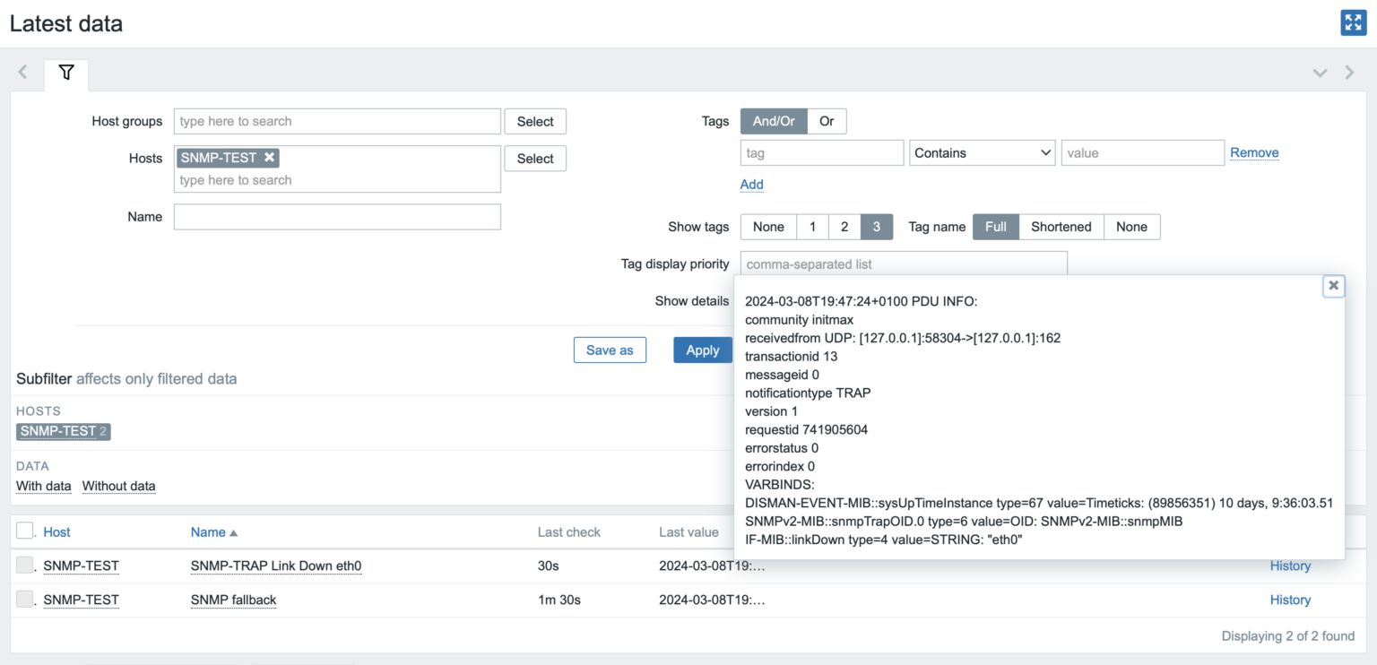 How to set up SNMP Trap in Zabbix - initMAX s.r.o.
