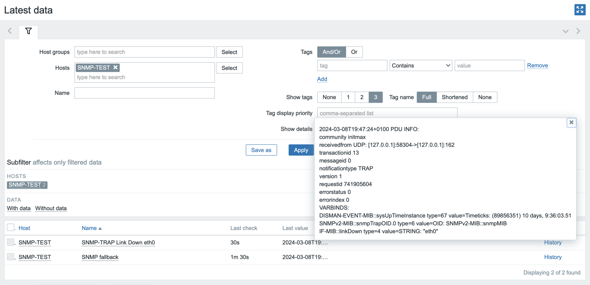 How to set up SNMP Trap in Zabbix - initMAX s.r.o.