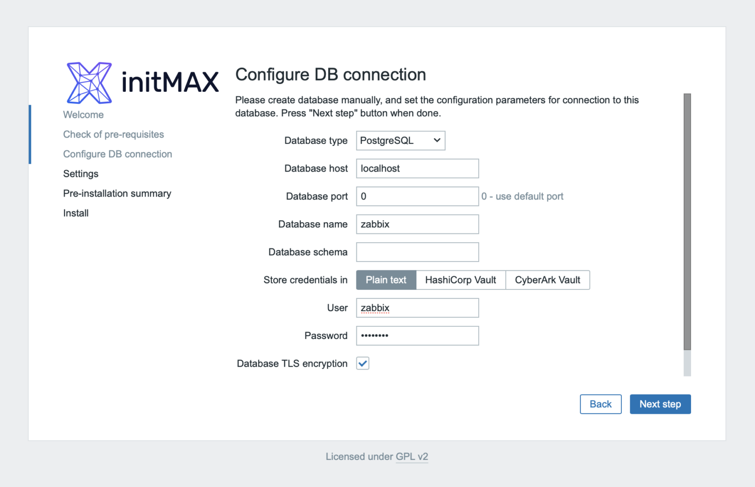 Zabbix - Migration from MySQL to PostgreSQL - initMAX s.r.o.