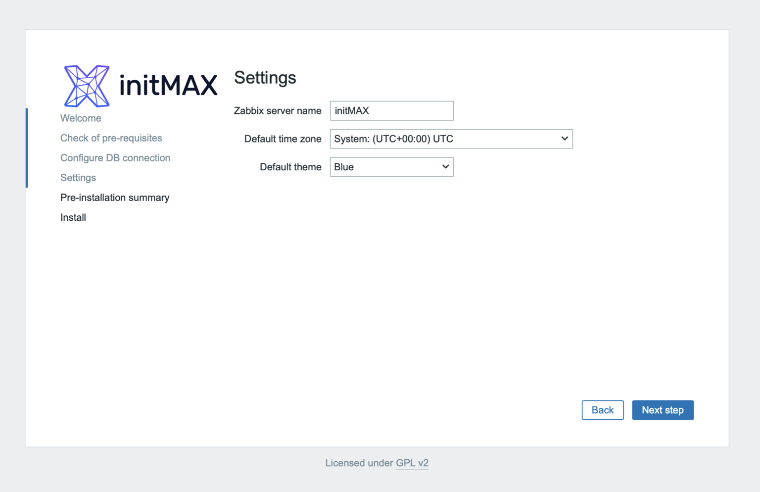 Zabbix - Migration from MySQL to PostgreSQL - initMAX s.r.o.