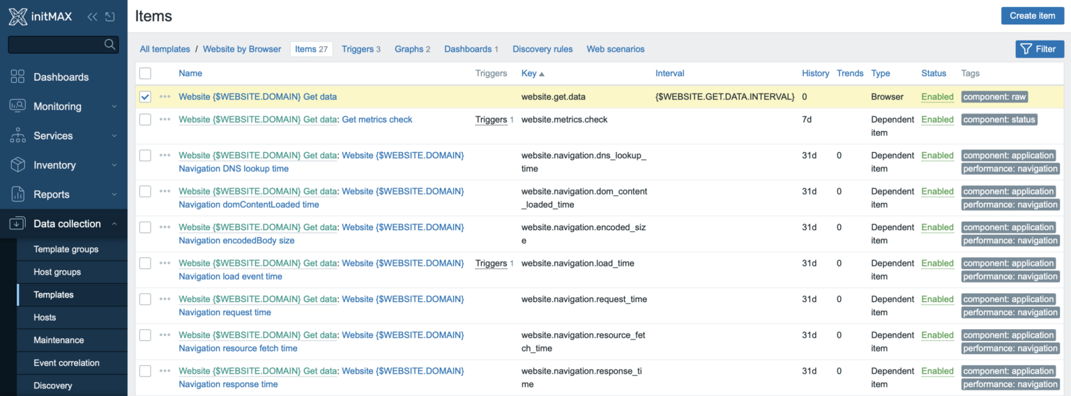 Installation and basic usage of Item Browser - initMAX s.r.o.