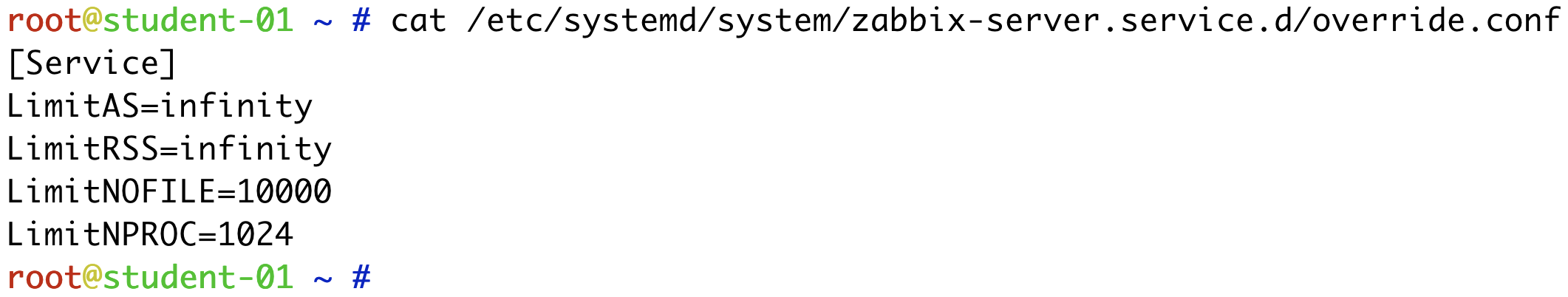 Zabbix 7.0 and Increasing System Limits - initMAX s.r.o.