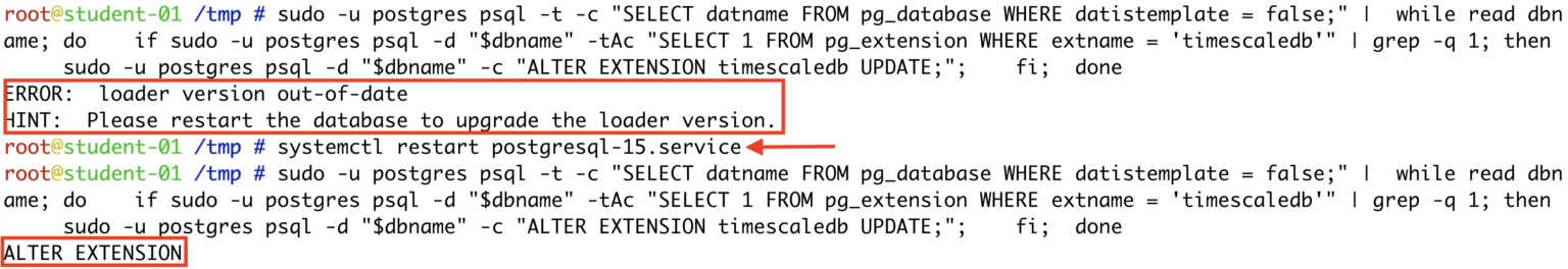 How to update TimescaleDB - initMAX s.r.o.