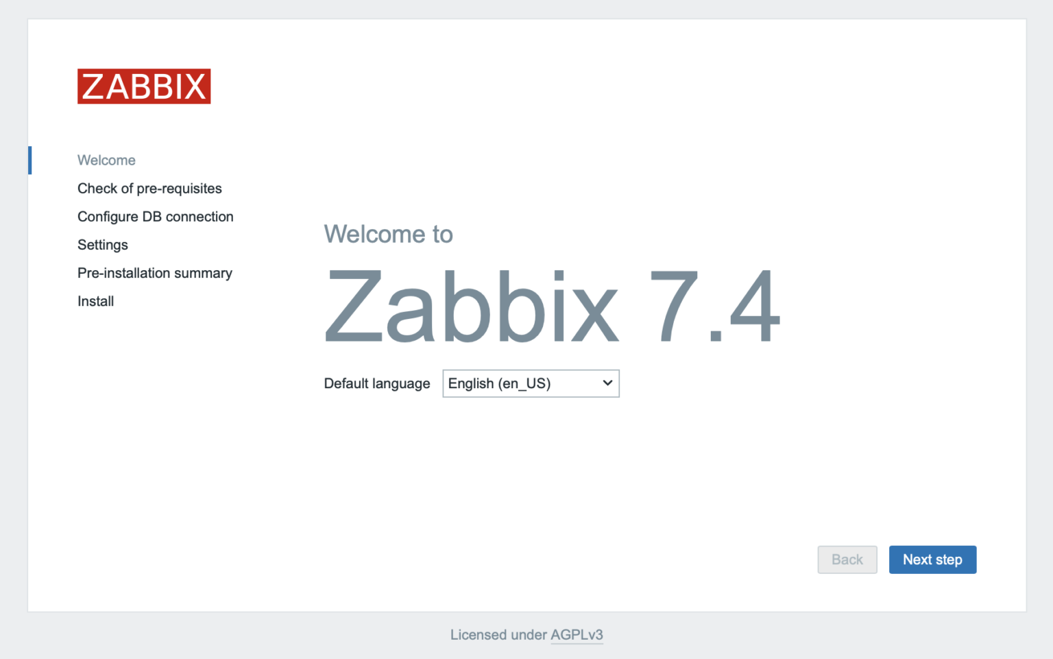 Zabbix 7.4 – instructions for installation in 5 minutes - initMAX s.r.o.