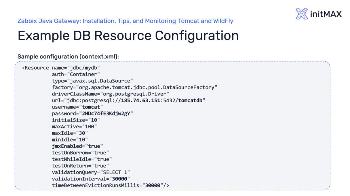 Zabbix Java Gateway Installation with Tomcat Monitoring - initMAX s.r.o.